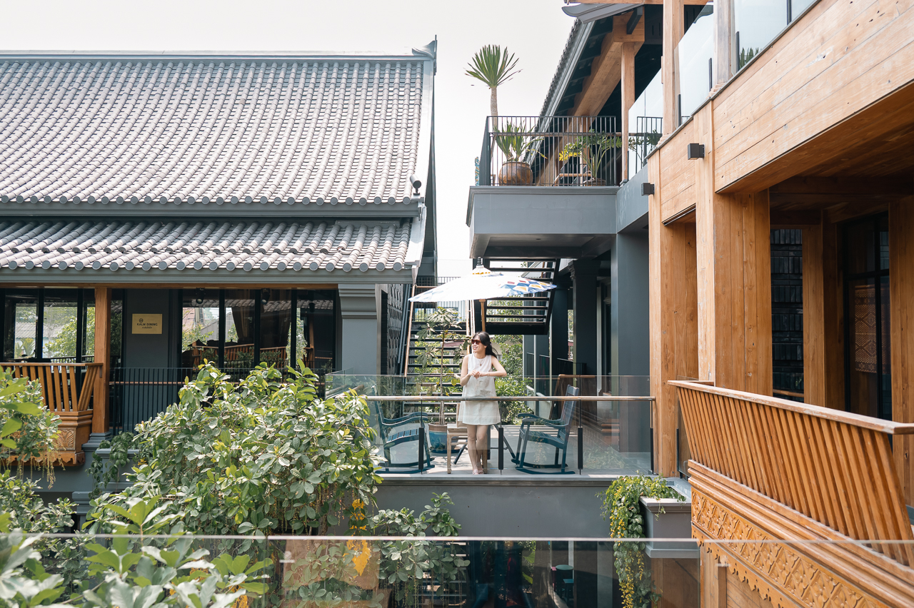 【泰國】清邁景點。Kalm Village – 小眾特色文創園區，隱藏版觀景台賞古城美景